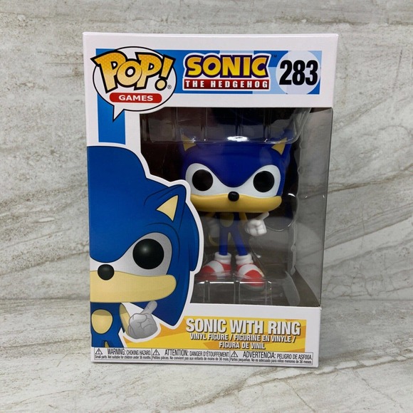 Funko | Toys | Funko Pop Sonic The Hedgehog Sonic With Ring 283 Sega ...
